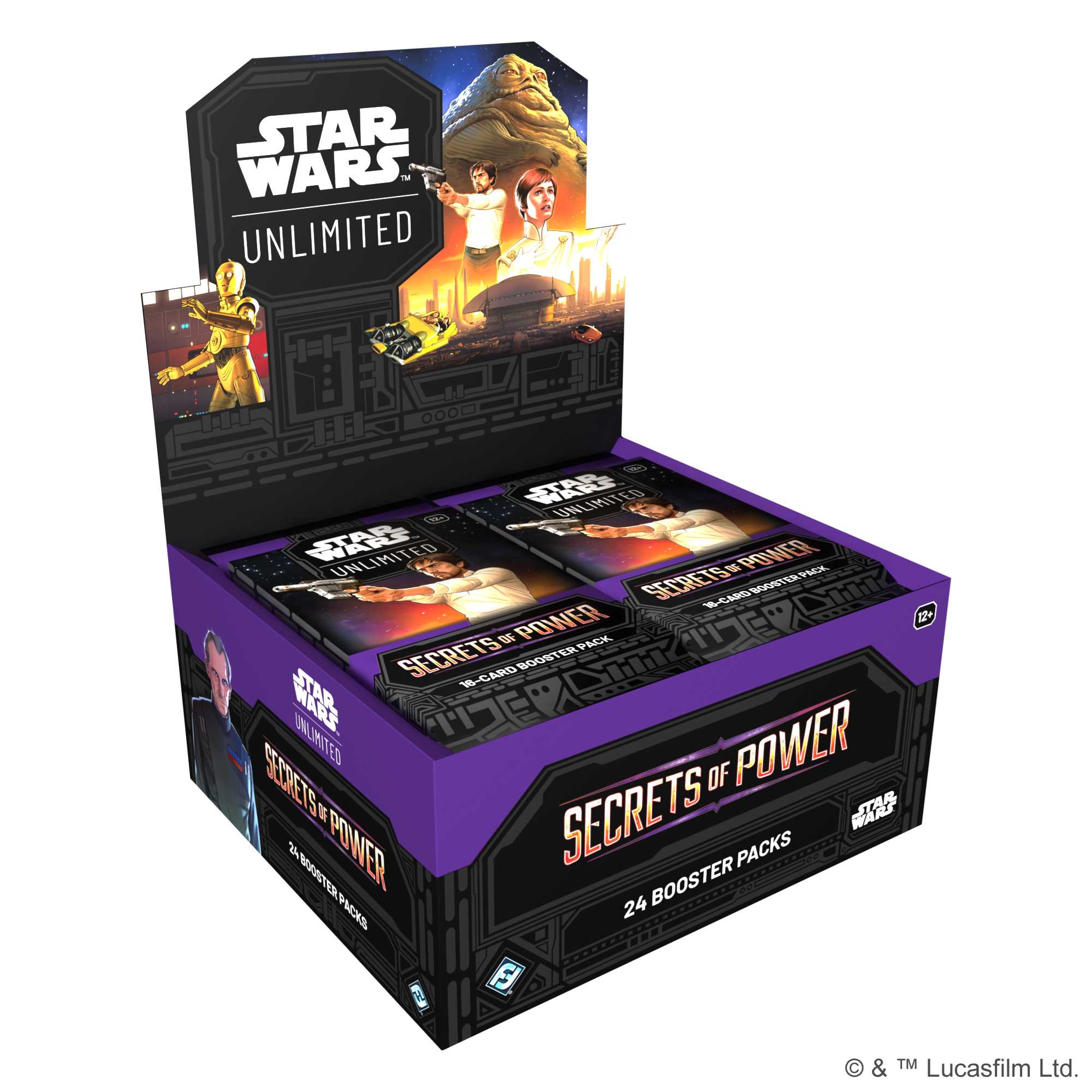 Star Wars: Unlimited - A Lawless Time Booster Display Set 7 (24 ...