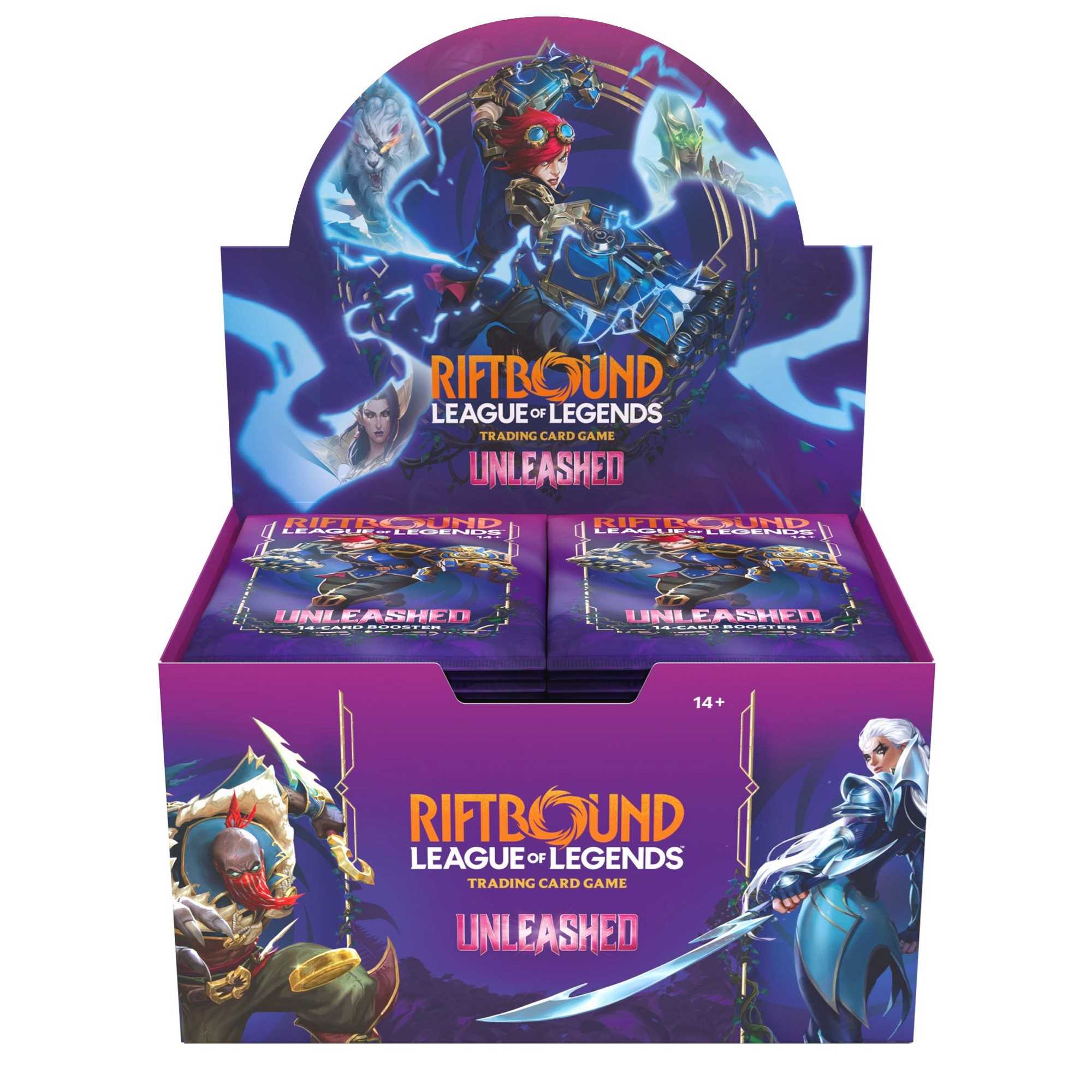 Riftbound: League of Legends TCG - Unleashed Champion Deck - Vi Display ...